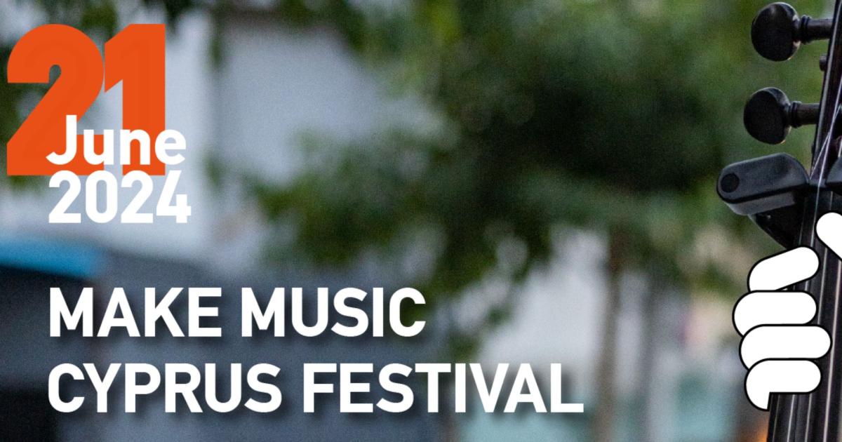 Το μουσικό φεστιβάλ δρόμου “Make Music Cyprus” μας καλεί να υποβάλουμε ...